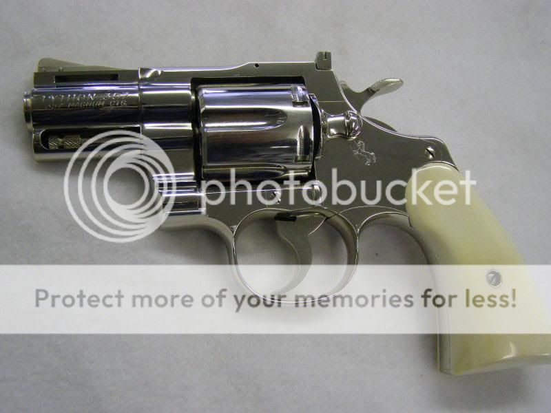 1965 2 1/2" nickel w/ ivory python | Colt Forum